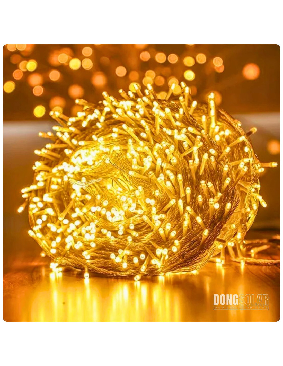 102m 1000 LED Orange Fairy String Lights – Decorative Party & Event ...
