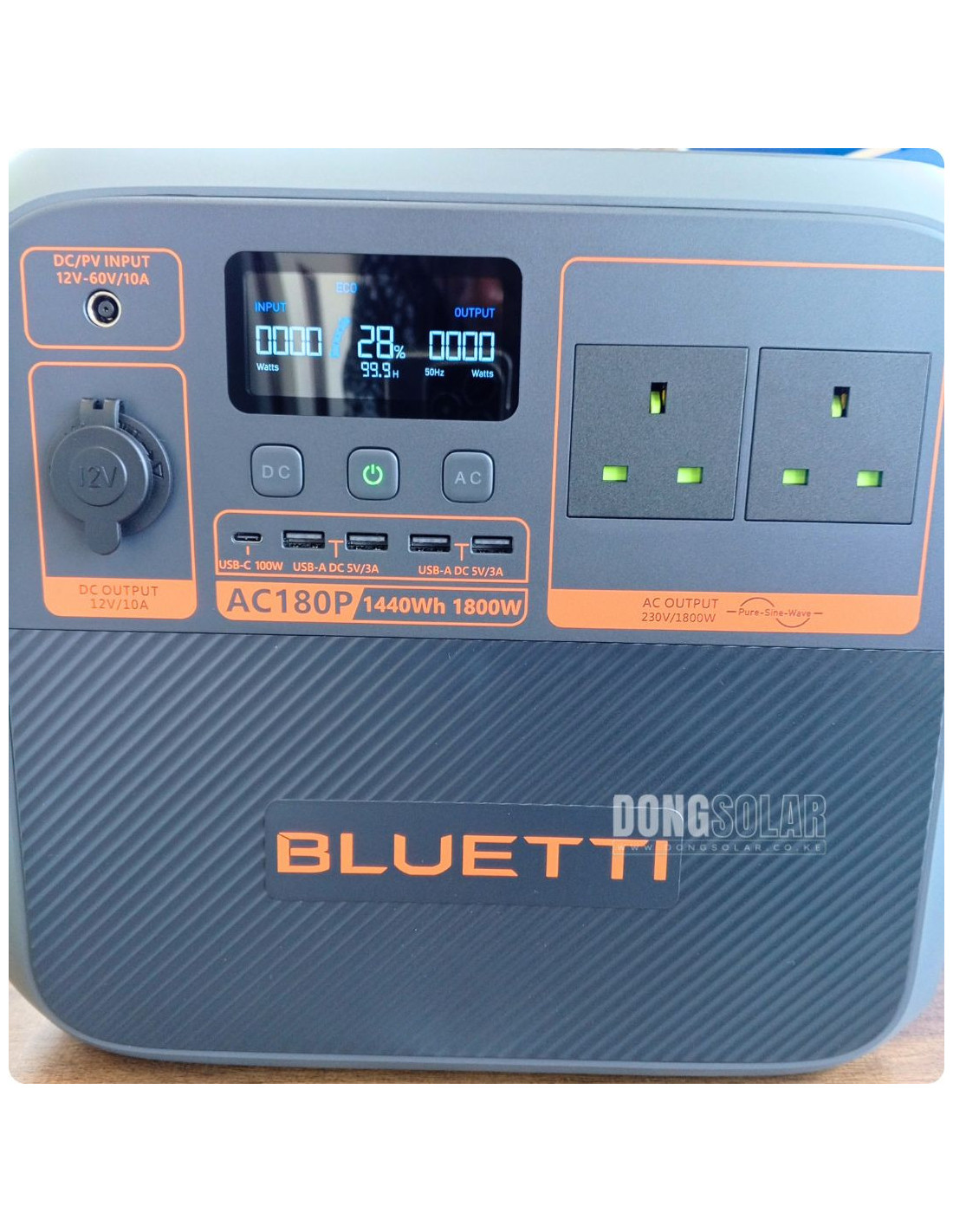 BLUETTI AC180P Portable Power Station 1800W 1440Wh – High-Capacity ...